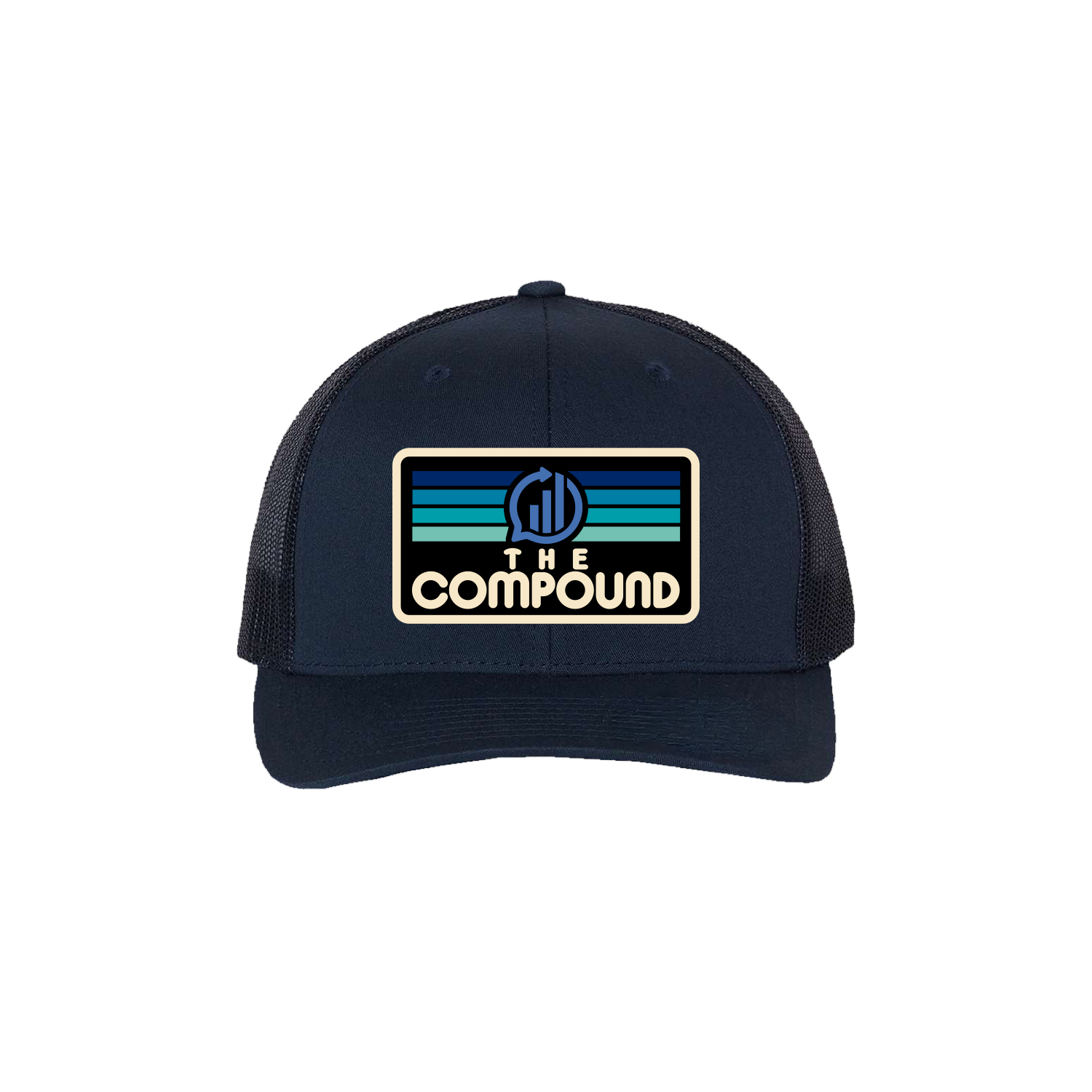 Sunset Patch Trucker (Navy) – The Compound Shop